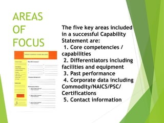 PSCC - Capability Statement Presentation | PPT