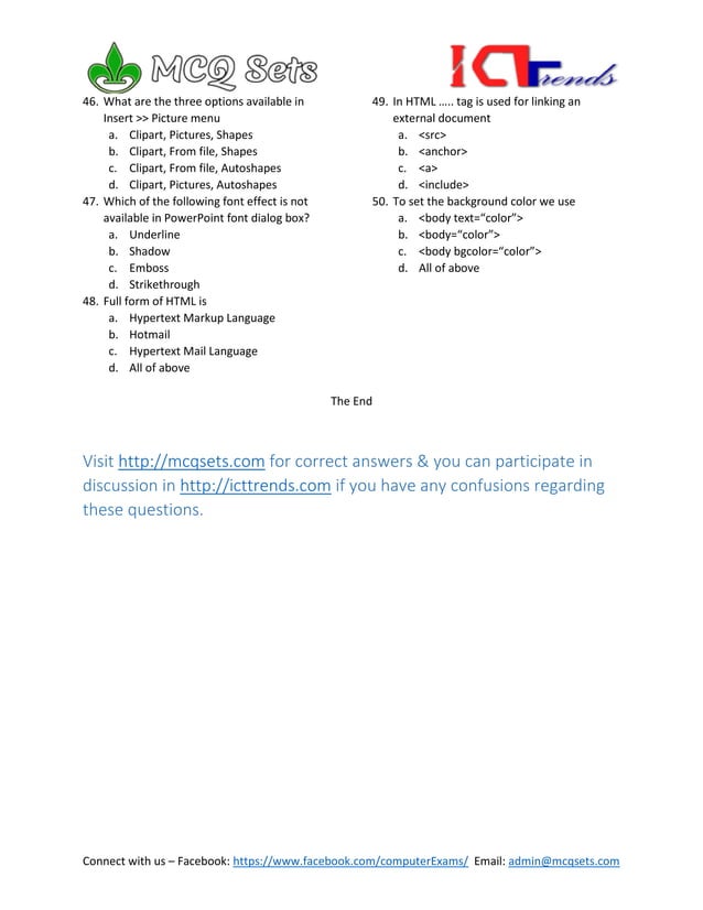 PSC Question Paper of Computer Operator Examination of 2016 | PDF