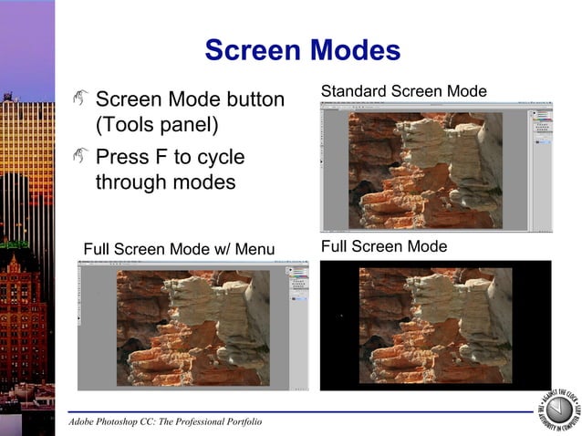 Pscc slides interface | PPT