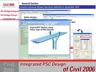 Intergrated Psc design for bridge for civil | PPT