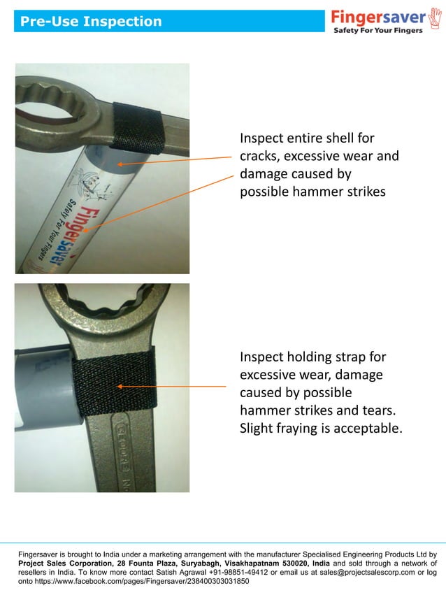 Psc fingersaver impact protection tool user manual | PDF | Needlework ...
