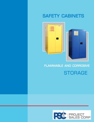 PSC Flammable Storage Safety Cabinets | PDF
