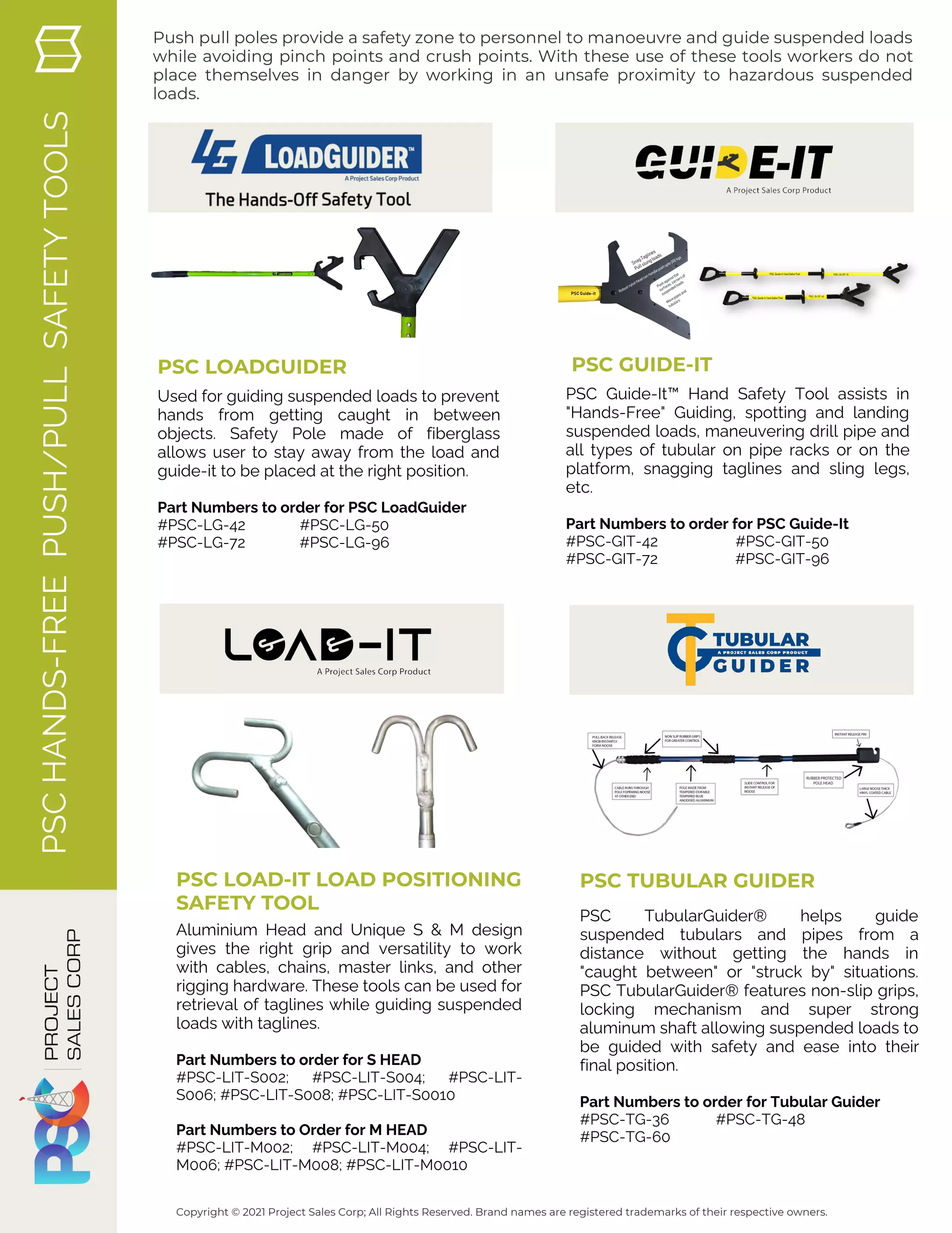 PSC Hands-Free Push Pull Tools | PDF