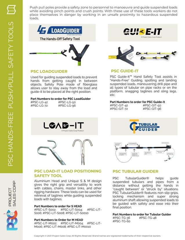 PSC Hands-Free Push Pull Tools | PDF