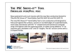 PSC Hands free lifting and hands off tools 2015 | PDF