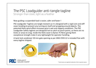 PSC Hands Free Lifting and Hands-off Tools | PDF