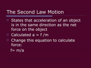 Newton's Laws | PPT