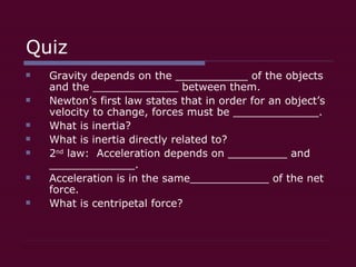 Newton's Laws | PPT