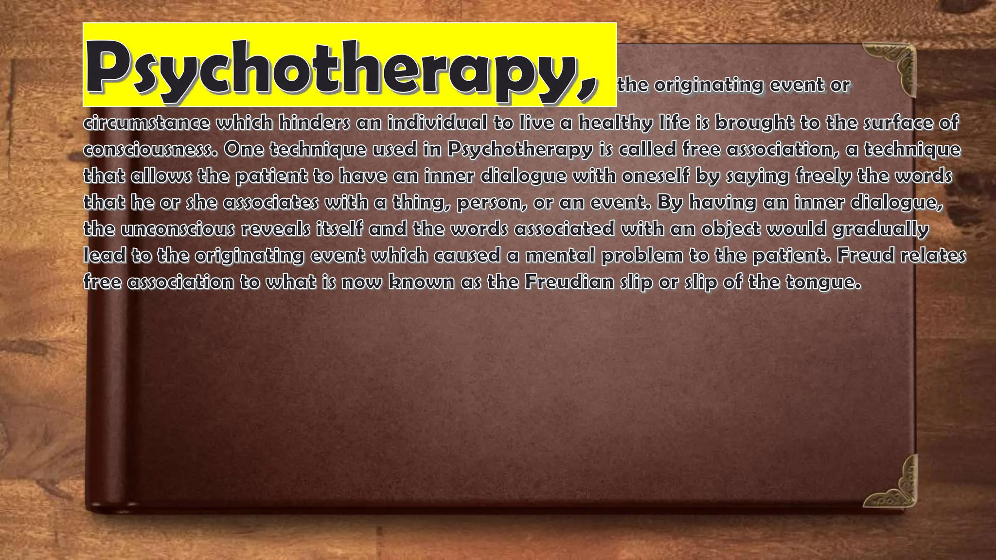 PSYCHO ANALYSIS AND PERSONALITY THEORY BY SIGMUND FRUED.pptx