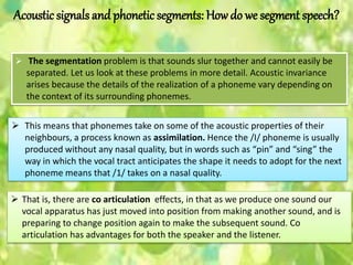 UNDERSTANDING SPEECH | PPTX