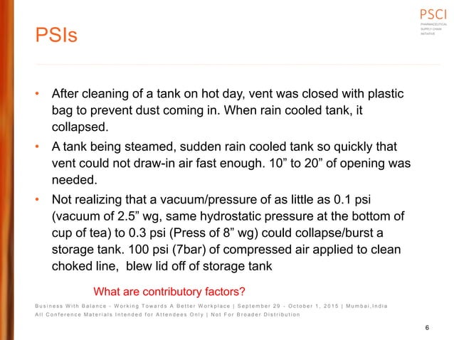 PSCI 2 presentation process safety fundamentals by Maharshi Mehta | PPT