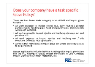 PSC Impact Glove Selection Guide 2016 | PPT