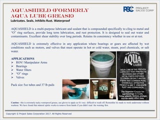 PSC Speciality Lubricants for Marine & Offshore 2017 | PDF