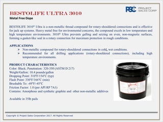 PSC Speciality Lubricants for Marine & Offshore 2017 | PDF
