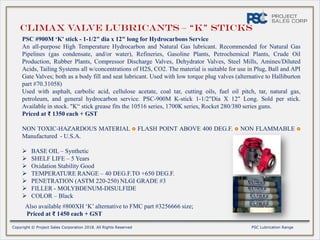 PSC Specialty Lubricants for the Marine & Offshore Drilling Industry | PPT