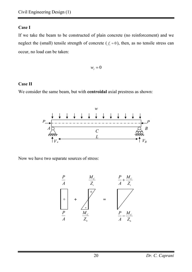 Prestressed Concrete Design | PDF