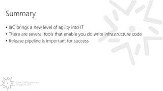 Developing Infrastructure Code for CI & CD | PPT