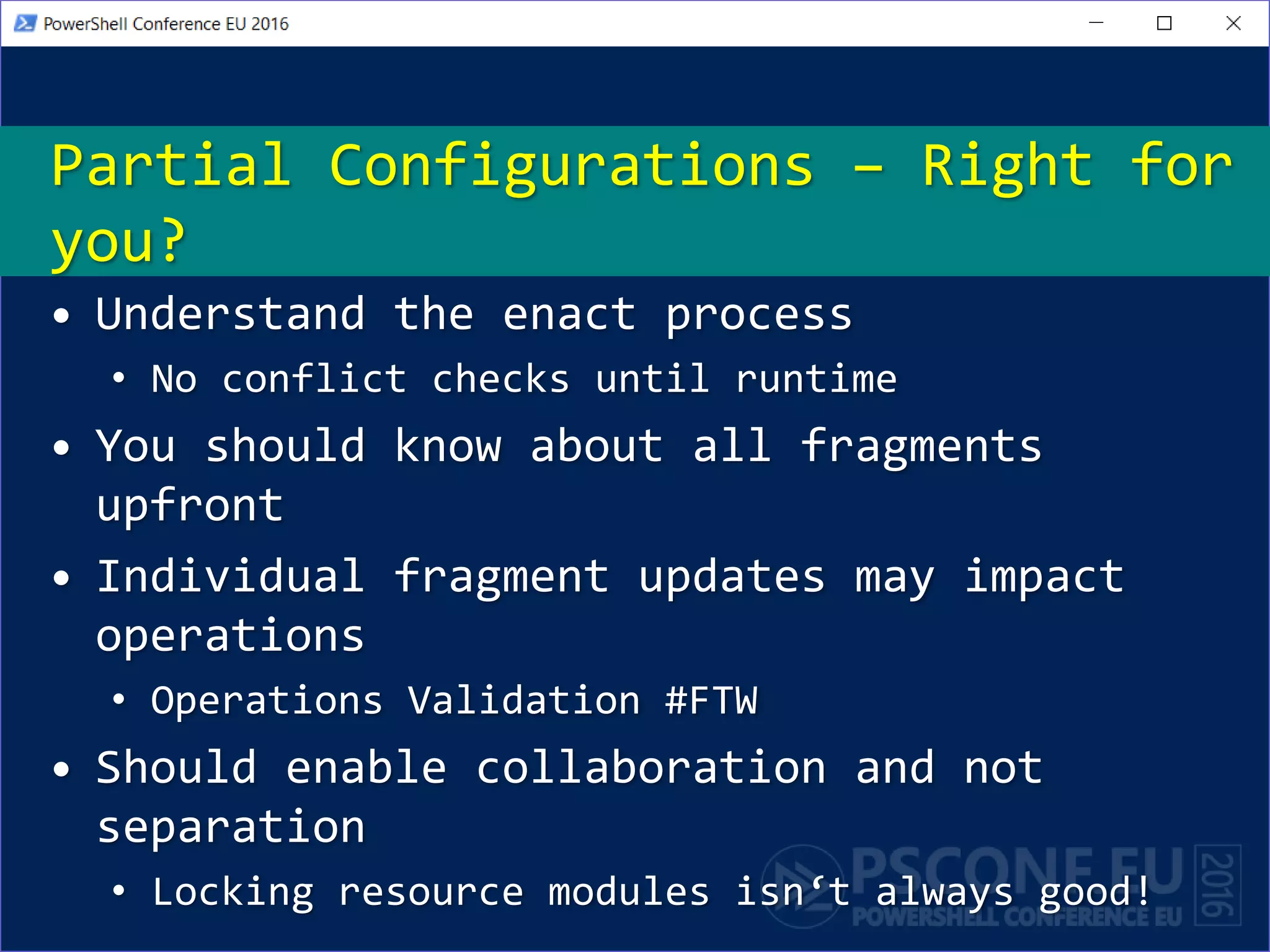 PowerShell DSC Partial Configurations and Cross-node Synchronization | PPT