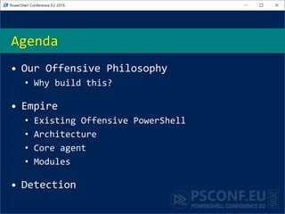 PSConfEU - Building an Empire with PowerShell | PPT