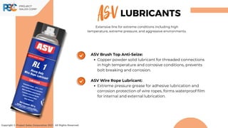 PSC SPECIALITY LUBRICANTS GUIDEBOOK 2024 | PPT