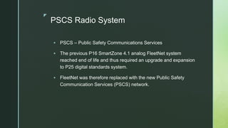 Pscs Radio System Presentation | PPTX
