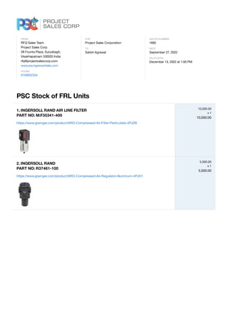 PSC Stock of FRL Units.pdf | Automotive