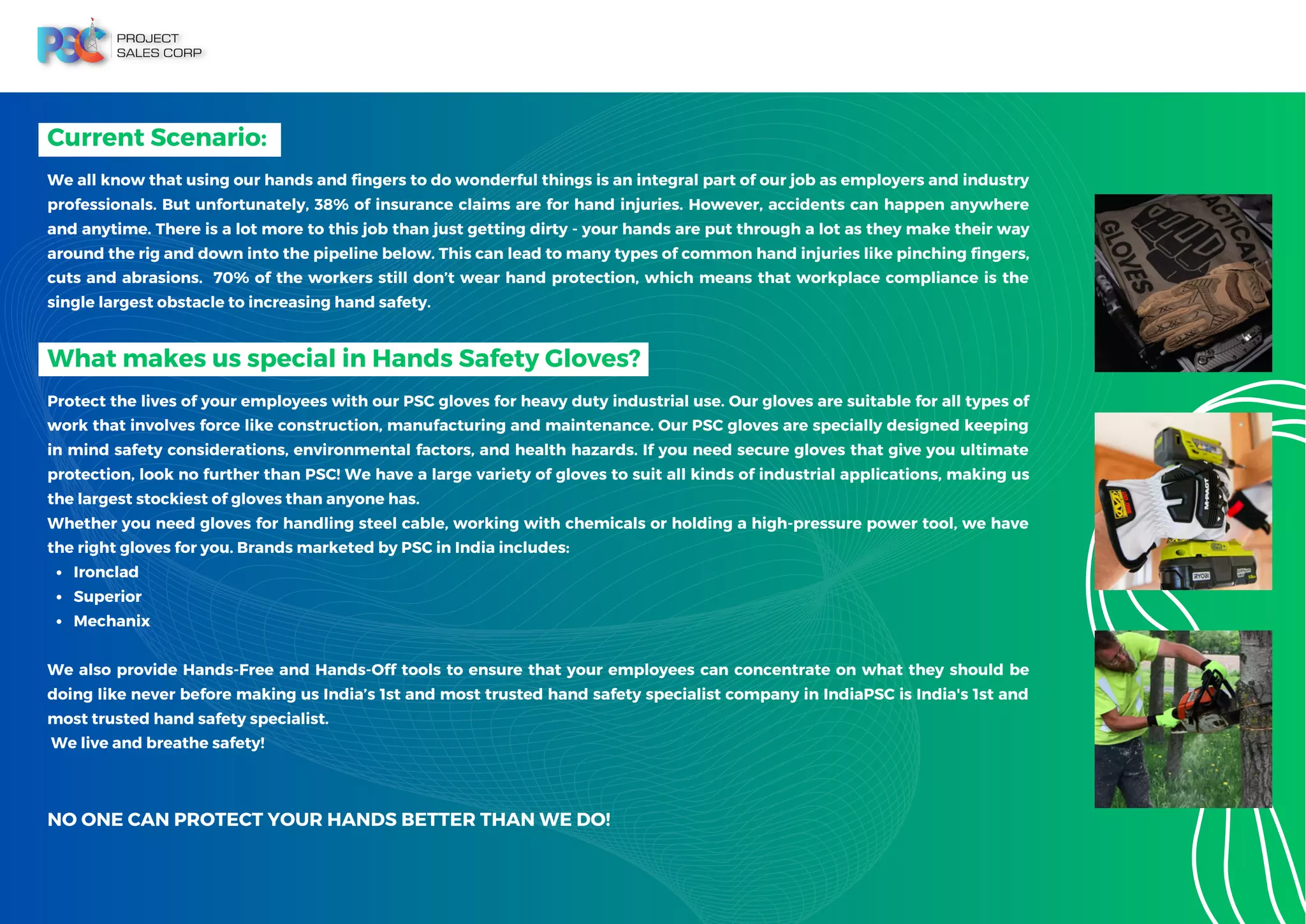 PSC Task Specific Gloves | PPT