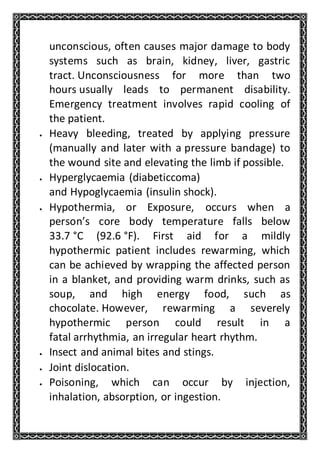 Social Awareness Program (SAP) | DOCX | First Aid | Injuries