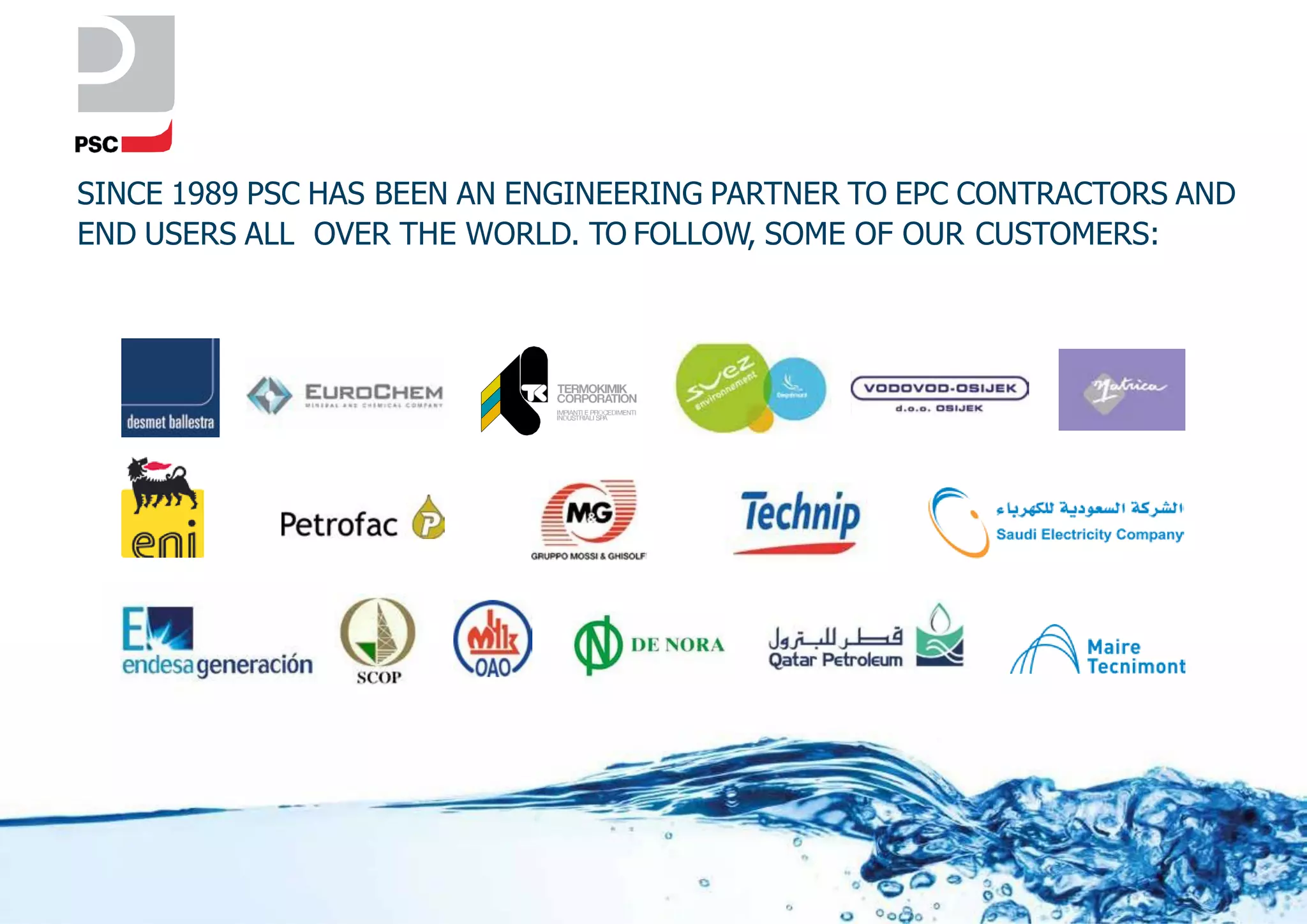 PSC WATER | PPT