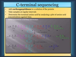 Protein sequence determinatiom | PPTX