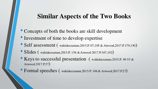 The Comparative Study Between two Books (PSD BUP)