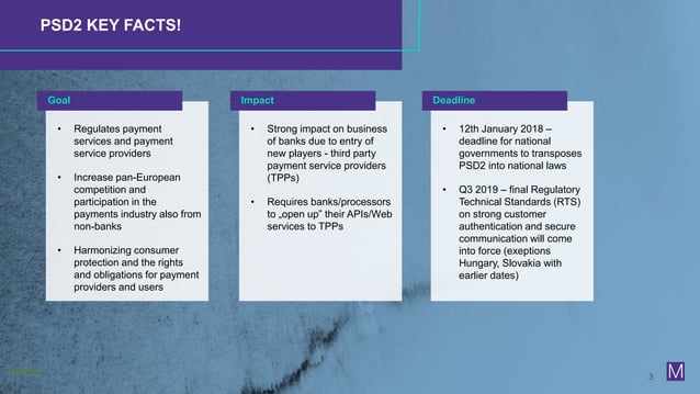 PSD 2 - Ocean of requirements | PPT