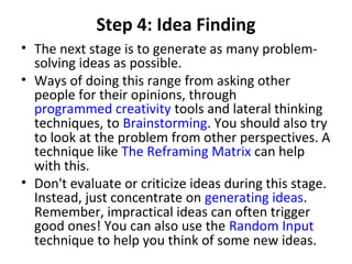 Problem Solving Skills | PPT