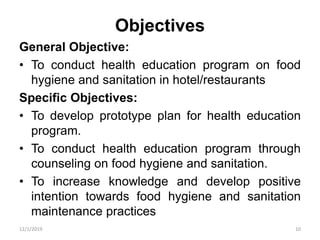 PRACTICAL SKILL DEVELOPMENT ON CONDUCTION OF HEALTH EDUCATION ON ...