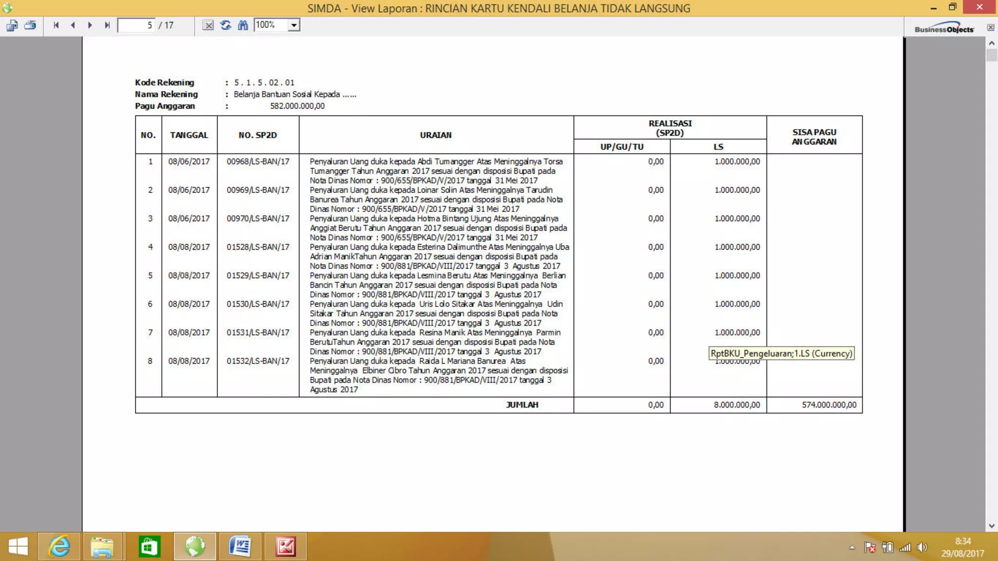 Ps daftar penerima hibah 1 | PDF