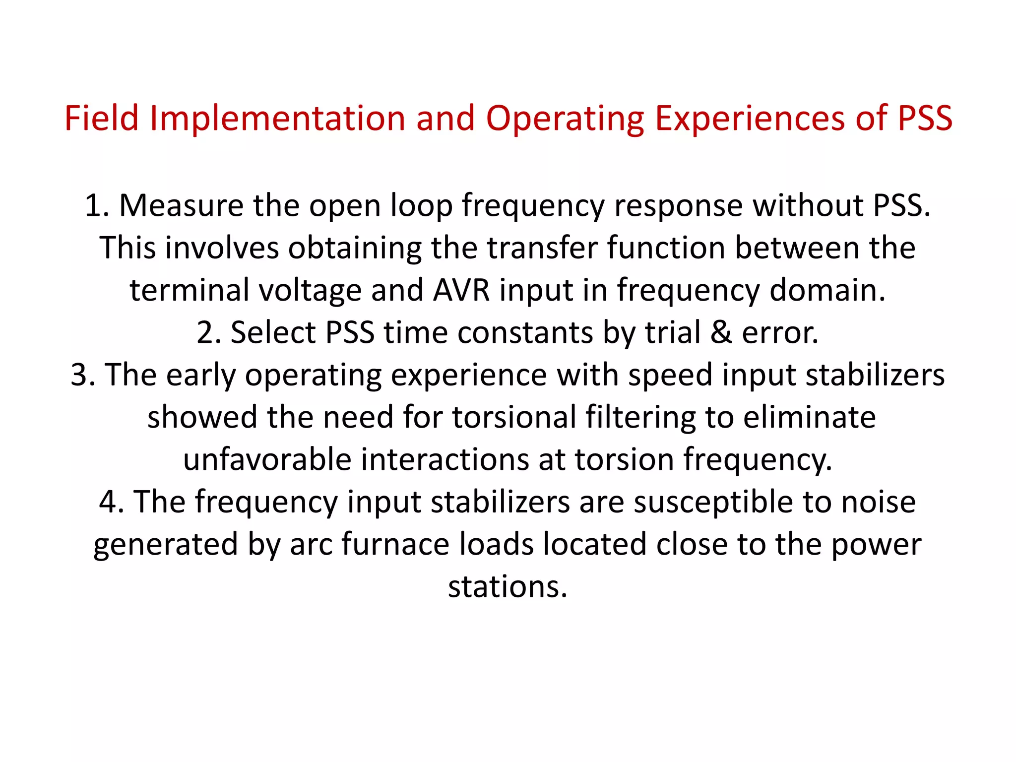 Power System Dynamics and Control Presentation on Unit 3 | PPT