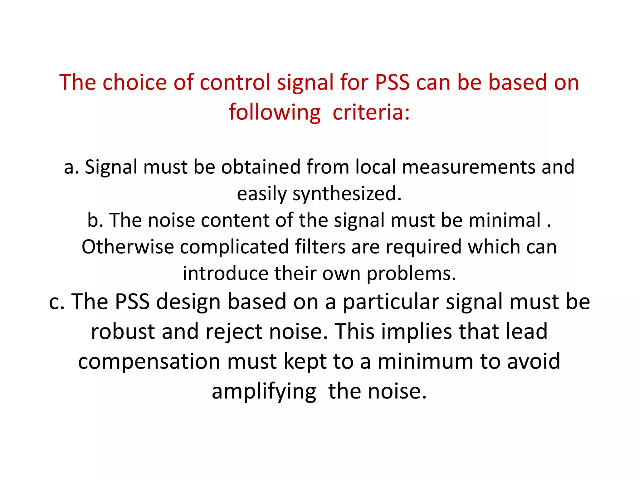 Power System Dynamics and Control Presentation on Unit 3 | PPT