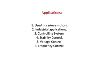Power System Dynamics and Control Presentation on Unit 3 | PPTX