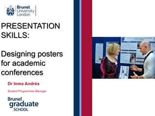 Presentation Skills: designing posters for academic conferences | PPTX ...