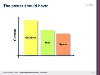 Presentation skills designing posters for academic conferences | PDF