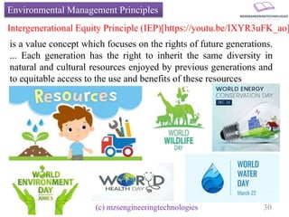 Planning of Sustainable Development - Module 3 | PPT