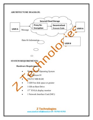 Psdot 12 a secure erasure code-based cloud storage | PDF