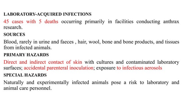 Pathogen safety data sheet | PPT | Free Download