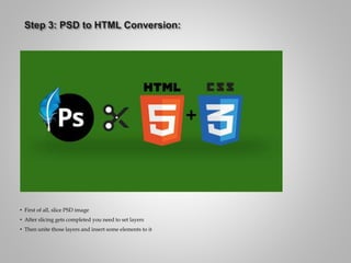 Only PSD 2 HTML | PPTX | Web Design and HTML | Internet