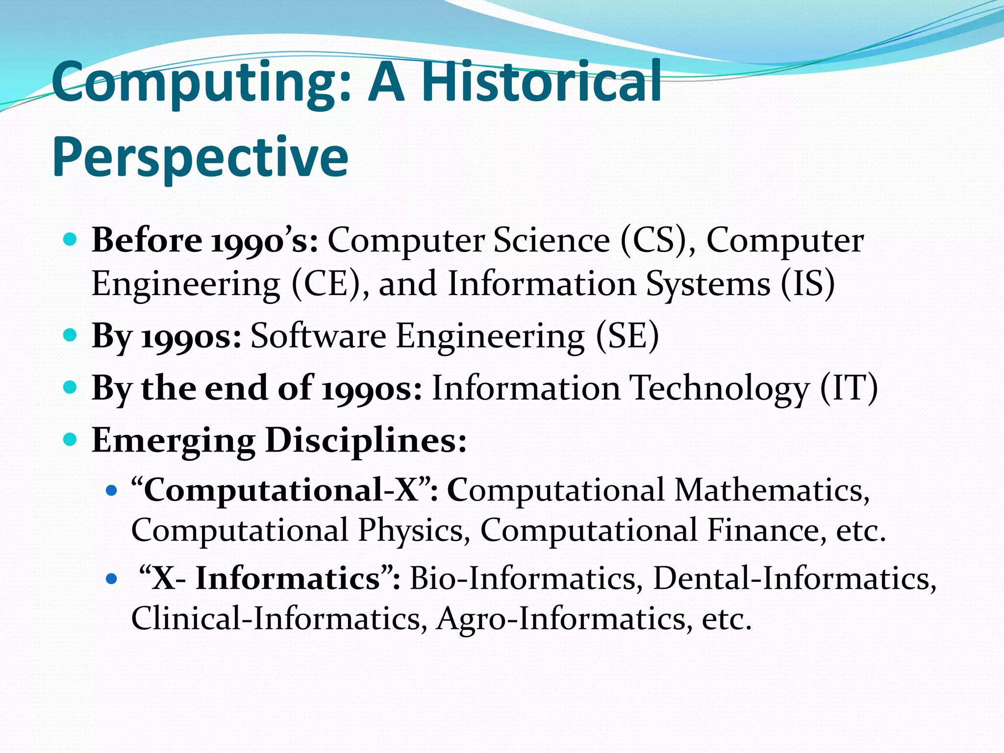 Teaching of Computer Science in Schools | PPTX | Technology Industry ...