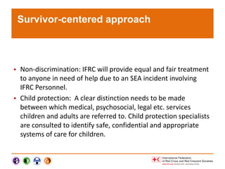 IFRC's policy to prevent and respond to sexual exploitation and abuse ...