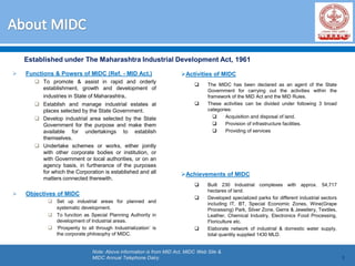 Integrated ERP_MIDC | PPTX