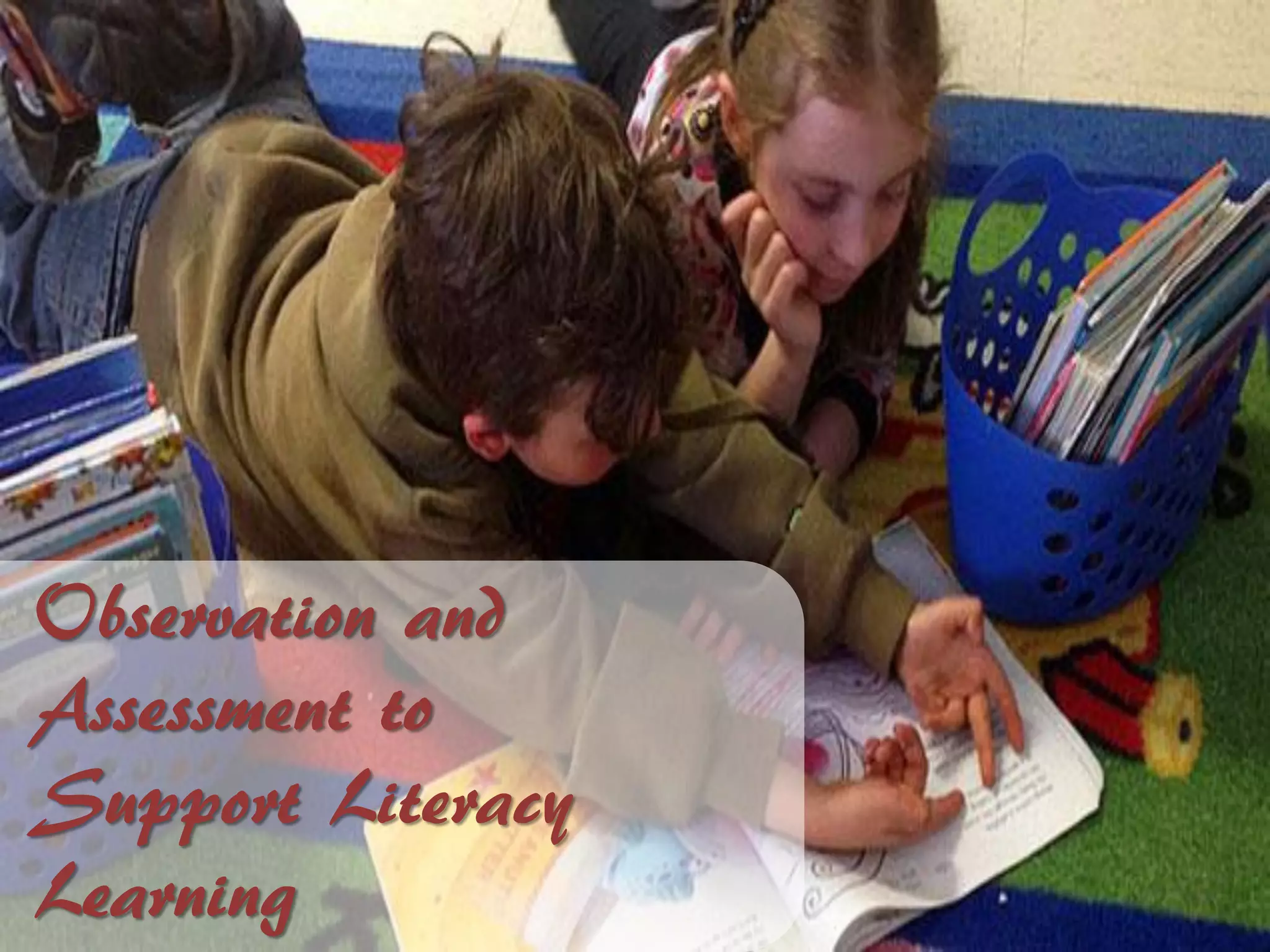 Language and Literacy Areas in a Preschool Classroom | PDF