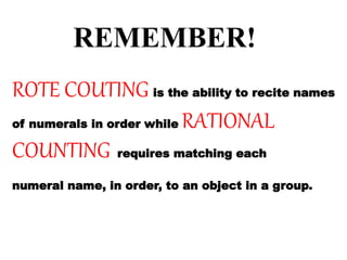 Teaching Mathematics to Young Children | PPTX