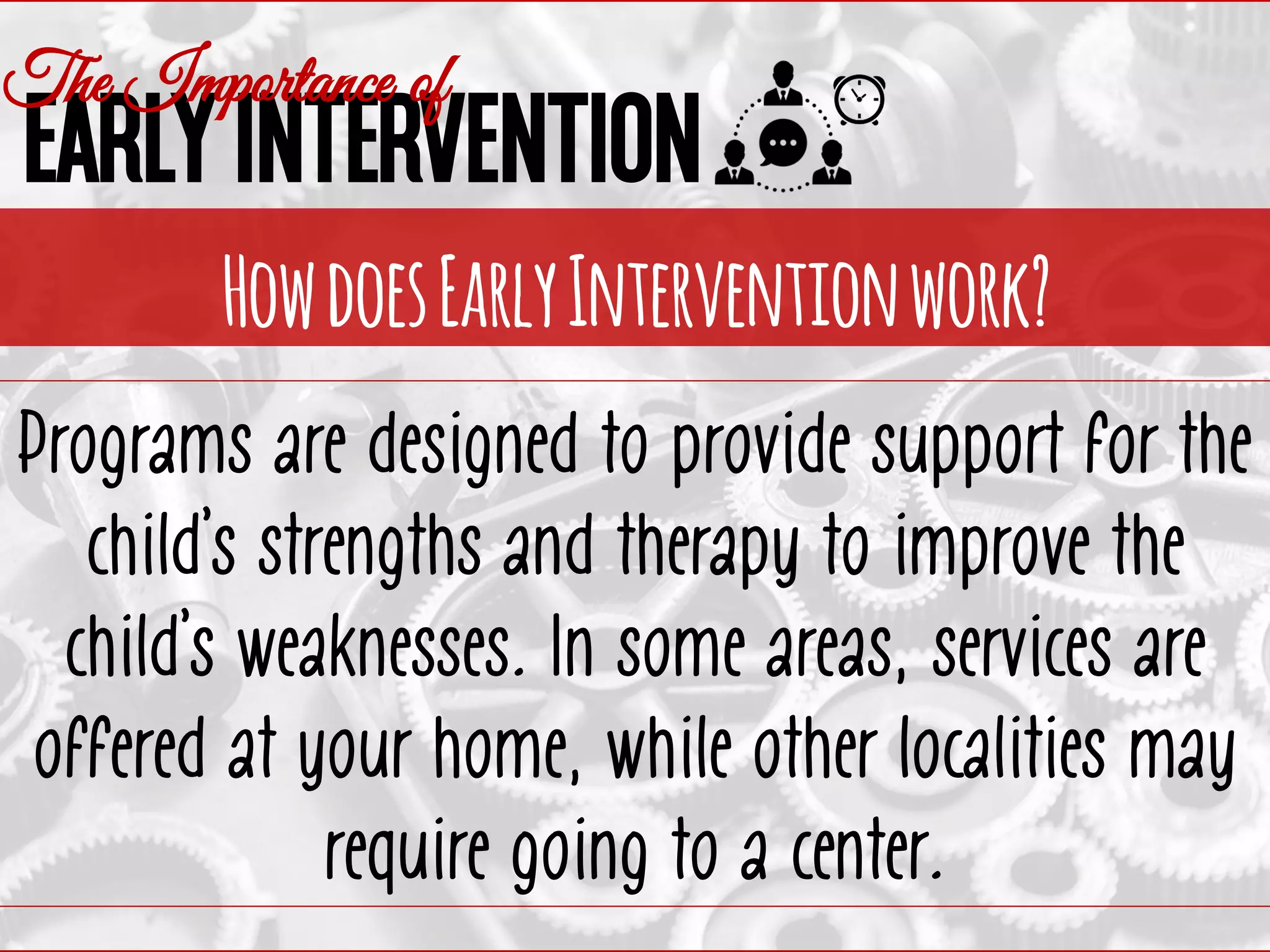 The Importance of Early Intervention | PDF